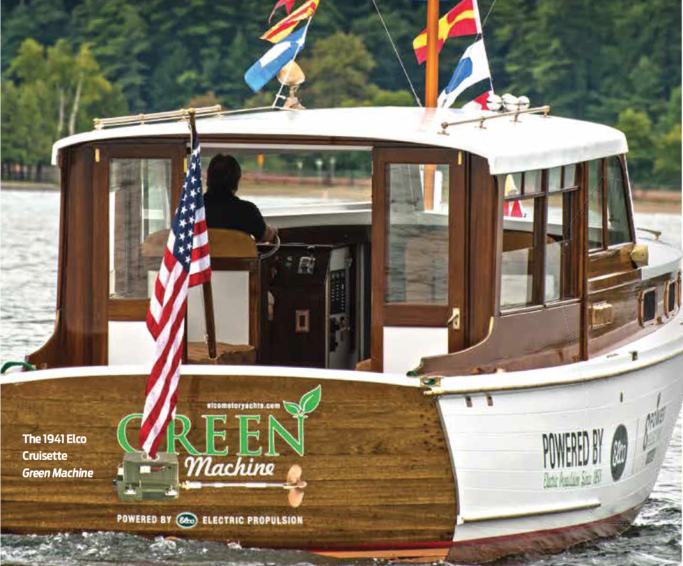 All Hail the Green Machine | Electric Boating Network